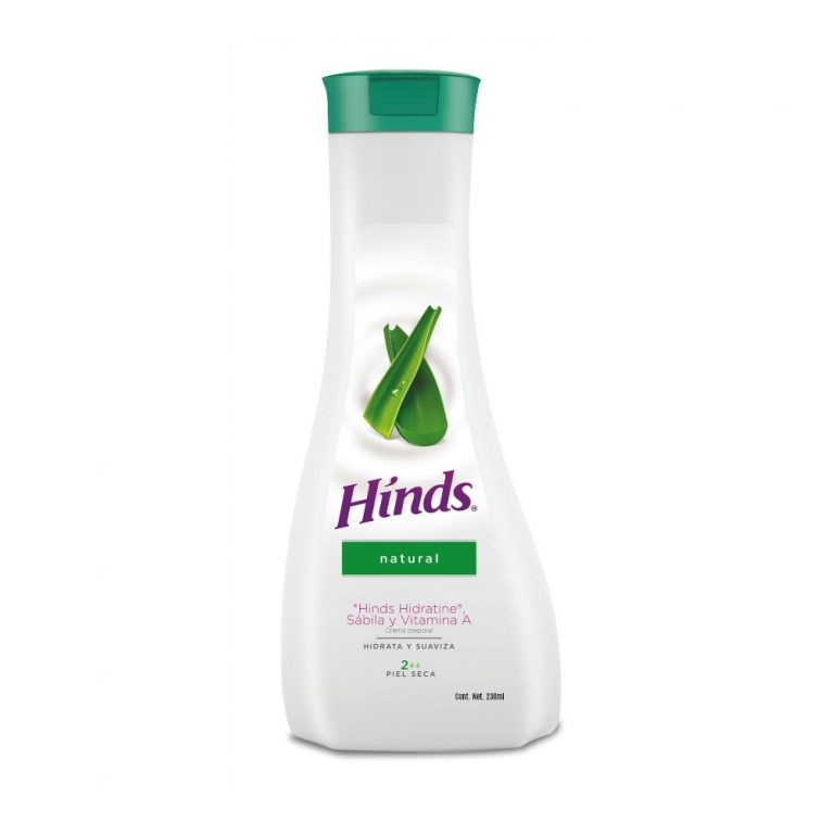 HINDS Crema Corporal Natural (Hidratine Sábila y Vitamina A) 230 ml ...