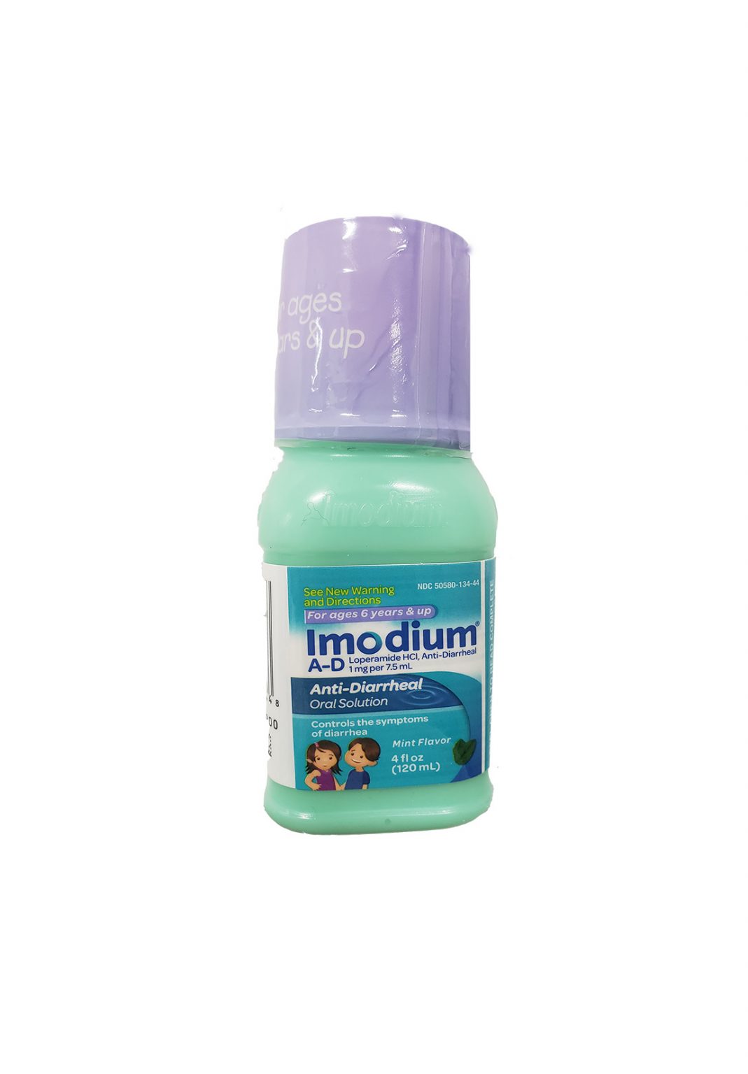 Imodium Anti-Diarrheal Oral Solution 4floz (120mL) For Ages 6yrs & Up ...